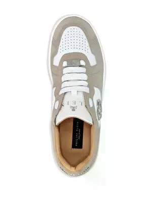 Philipp Plein Hexagon Panelled Low-top Sneakers