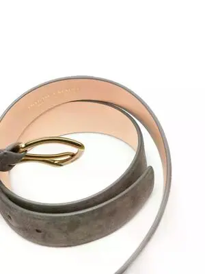 Officine Creative Suede Buckle Belt