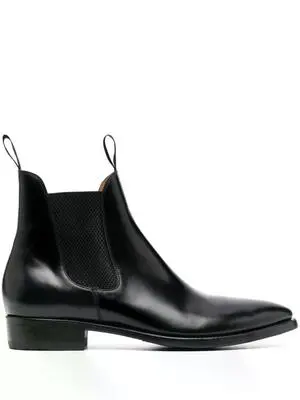 FURSAC Double Pull-tab Leather Boots