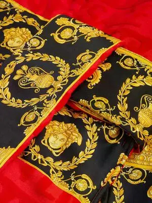 Versace I Love Baroque Bathrobe - Red