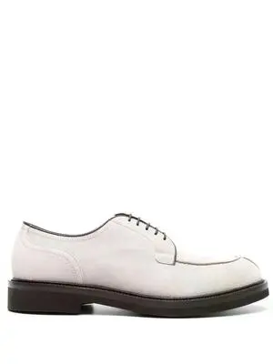 SCAROSSO Mario Suede Derby Shoes
