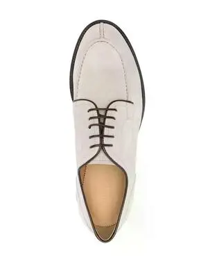 SCAROSSO Mario Suede Derby Shoes