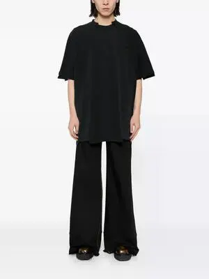 Vetements Embroidered Cotton T-shirt