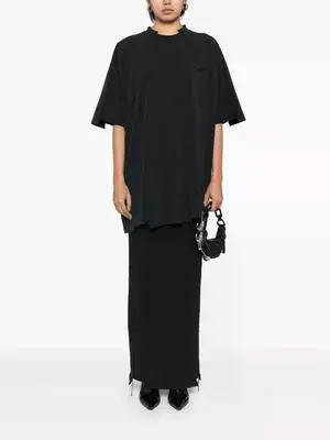 Vetements Embroidered Cotton T-shirt