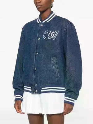 Off-White Logo-embroidered Jacket