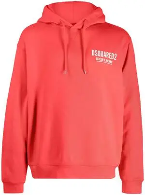 Dsquared2 Logo-print Cotton Hoodie