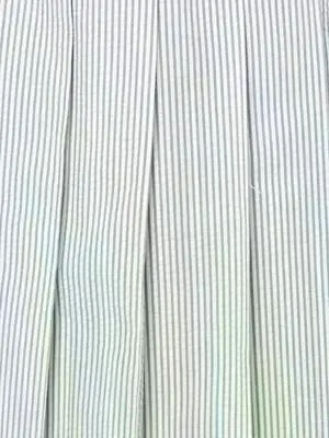 Thom Browne Seersucker Pleated Skirt