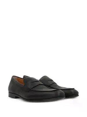 TOD'S Leather Loafers - Black