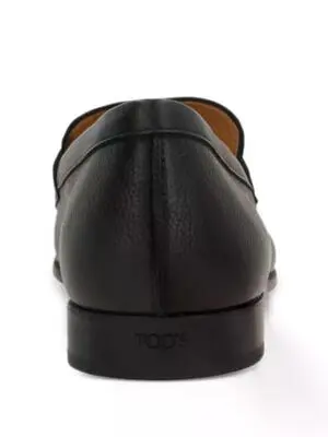 TOD'S Leather Loafers - Black