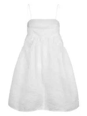 Cecilie Bahnsen Lisbeth Matelassé Minidress