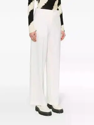 MSGM High-waist Tailored Trousers - Neutrals