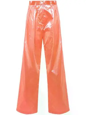 FORTE_FORTE Metallic Straight Trousers