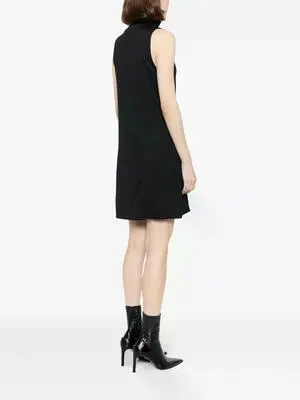 COURREGES Interlock Logo-embroidered Minidress
