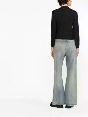 MAISON MARGIELA Striped Single-breasted Blazer