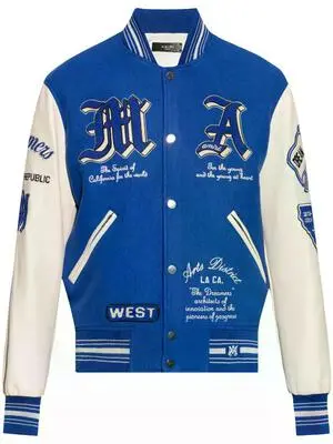Amiri Dream Team Varsity Jacket - Blue