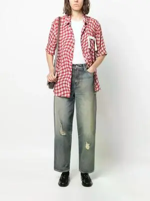 Kenzo Mid-rise Tapered Jeans
