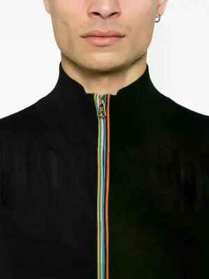 Paul Smith Artist Stripe Zip Cardigan