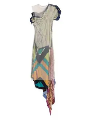 Marine Serre Short Sleeve Day Dresses