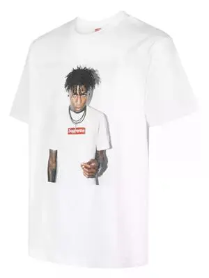 Supreme Nba Youngboy Cotton T-shirt - White