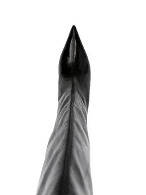 GANNI 45mm Knee-high Mid-heel Boots