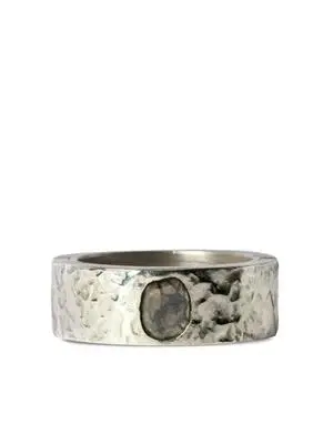 PARTS OF FOUR Sistema Sterling- Diamond Ring - Silver