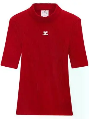 COURREGES Reedition Rib-knit Sweater