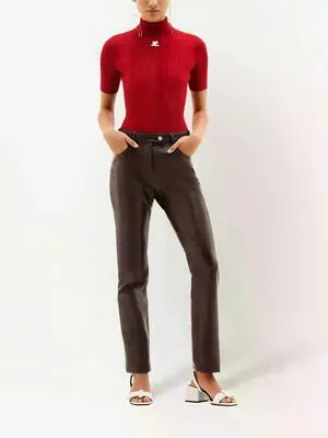 COURREGES Reedition Rib-knit Sweater