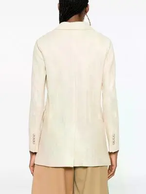 CIRCOLO 1901 Double-breasted Textured Blazer