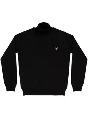 PELO FOUNDATION Mongrel Patch Roll Neck Jumper