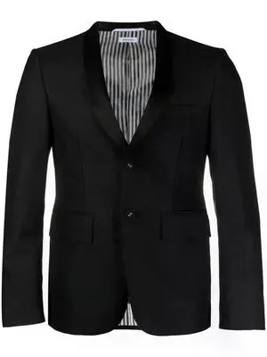 Thom Browne Shawl-collar Single-breasted Blazer