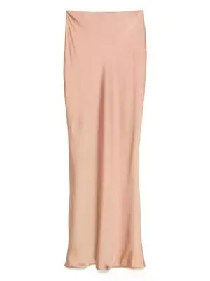 Norma Kamali Bias Maxi Skirt - Brown