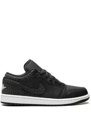 JORDAN Air 1 Low Elephant Sneakers - Black