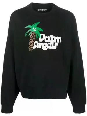 Palm Angels Cuffed Sweatshirts Hoodies For Men