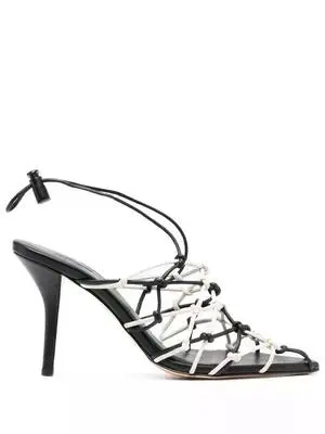 GIABORGHINI Strappy Pointed 100mm Pumps
