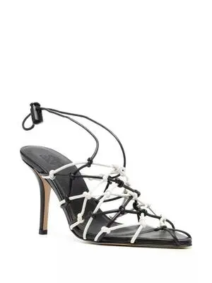 GIABORGHINI Strappy Pointed 100mm Pumps
