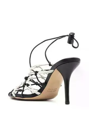 GIABORGHINI Strappy Pointed 100mm Pumps