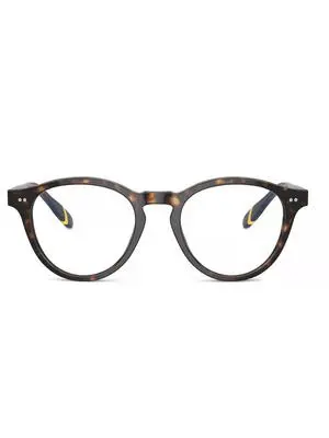 POLO RALPH LAUREN EYEWEAR Round-frame Glasses - Brown