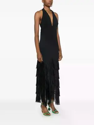 TWINSET Ruffled Maxi Dress