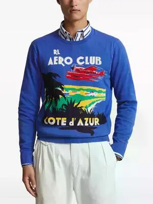 Polo Ralph Lauren Intarsia-knit Cotton Jumper