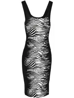 Versace Scoop Neck Cocktail Dresses