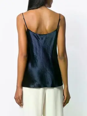 Vince Satin Camisole Top - Blue