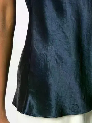 Vince Satin Camisole Top - Blue