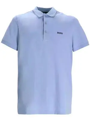 BOSS Logo-embroidered Polo Shirt