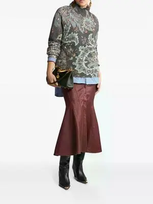 Etro Floral-print Wool Sweater