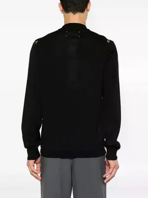 MAISON MARGIELA Merino Wool High Neck Sweater