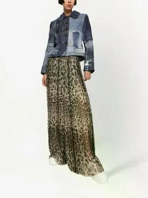 Dolce & Gabbana Leopard-print Culottes