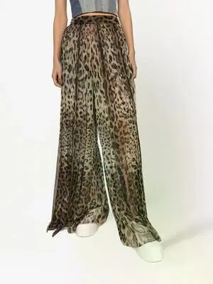 Dolce & Gabbana Leopard-print Culottes