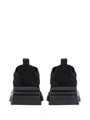 FERRAGAMO Gancini-plaque Low-top Sneakers - Black