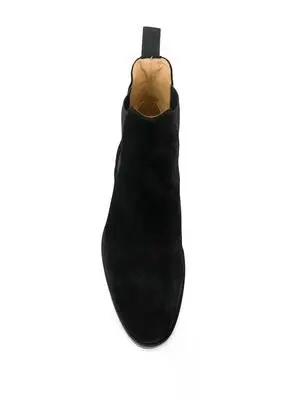 SCAROSSO Gian Carlo Chelsea Boots - Black