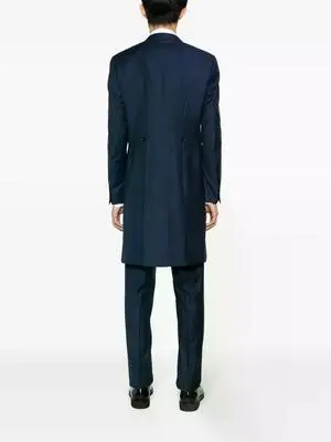 Canali Single-breasted Wool Suit - Blue